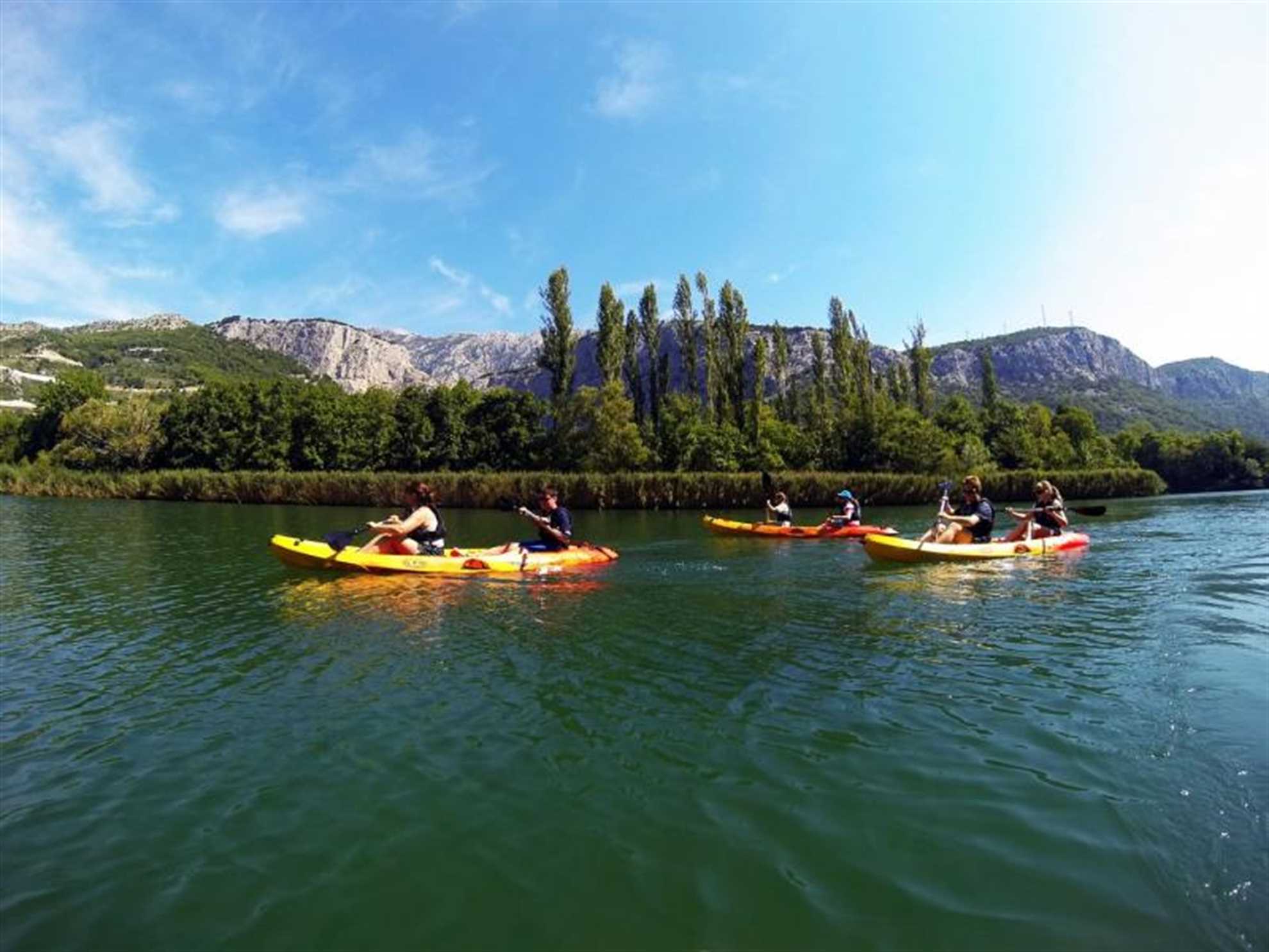 Active Holidays in Omis Riviera in Croatia